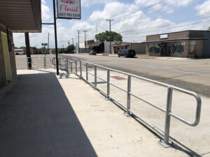 Pedestrian Handrails - Robin Steel